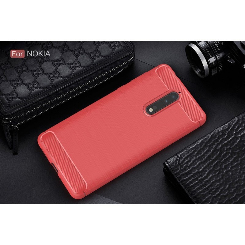 Nokia 8 C-style armor cover, Fri fragt hos Leveso.dk