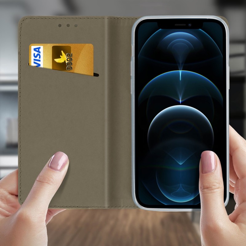 Lvs slim flip etui iPhone 12/12 Pro |Fri fragt| Leveso.dk